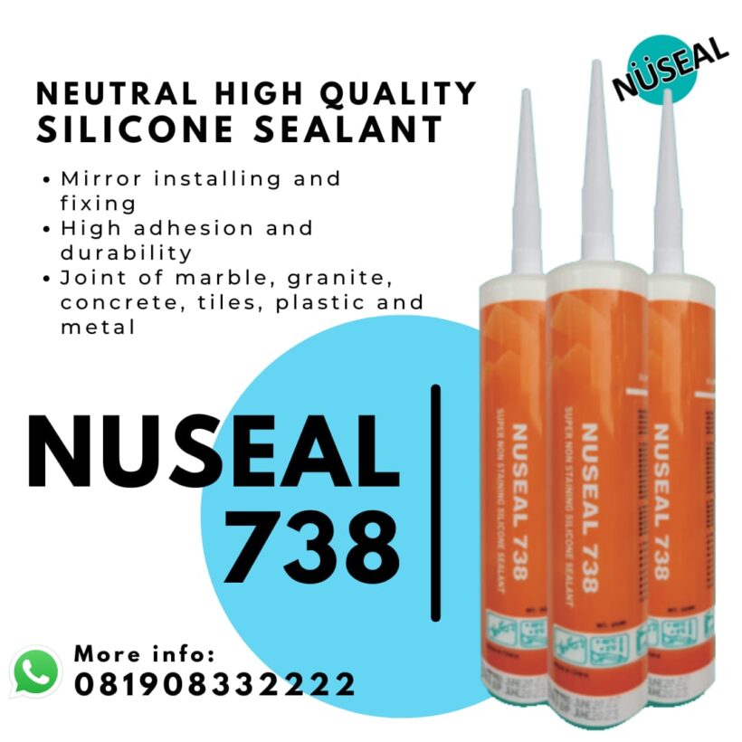 Nuseal 738 Non Staining Neutral Silicone Sealant - Nuseal Sealent